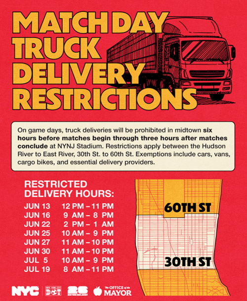 Midtown transportation plan to keep NYC moving during 2026 FIFA World ...